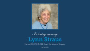 IN MEMORIAM: Lynn Straus | ZERO TO THREE