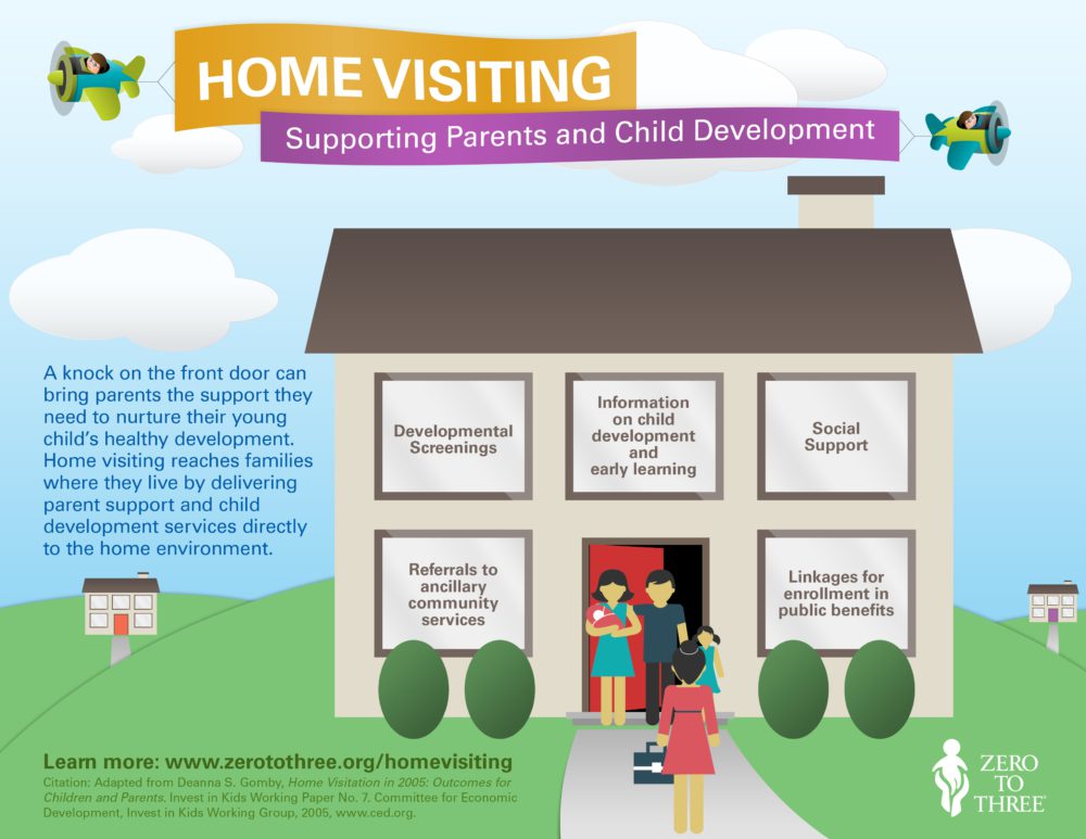 Home Visiting Infographic | ZERO TO THREE